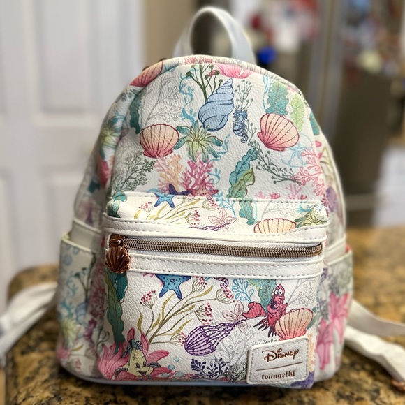 Loungefly | Bags | Loungefly Disney Little Mermaid Under The Sea Rose ...